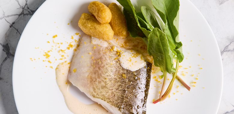Mark Best's steamed Murray cod with fermented potatoes, fish milk and sorrel - Wine Selectors